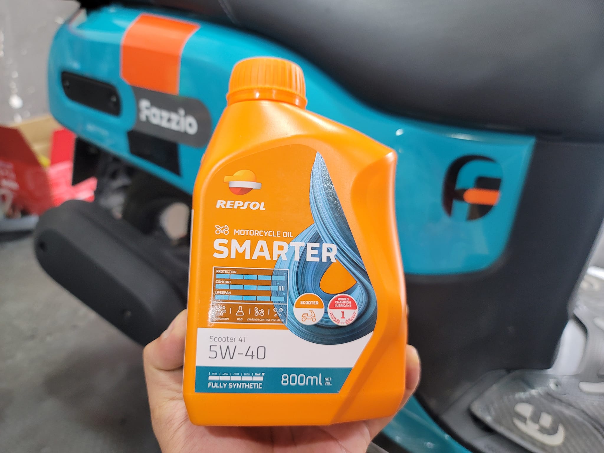 Dầu nhớt Repsol chính hãng cho xe máy giá tốt tại Nhotxemay.vn